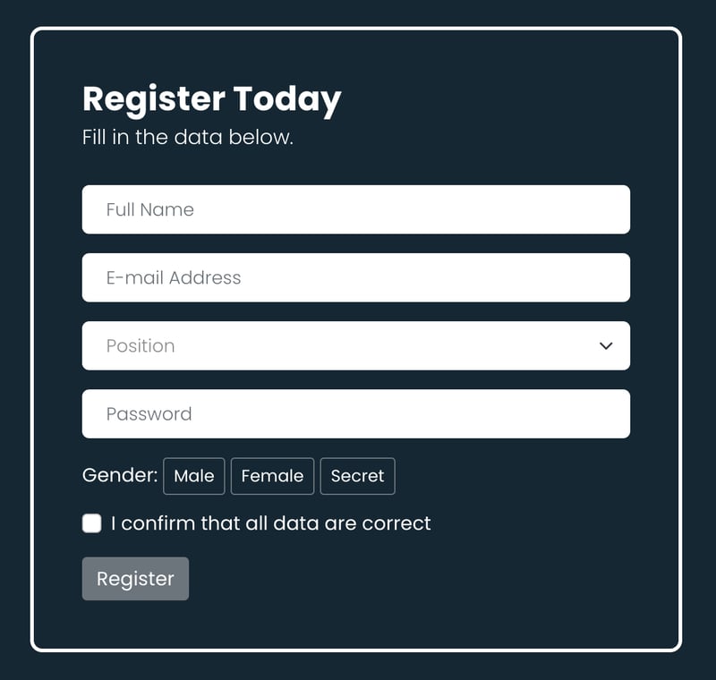 32 Free Bootstrap Form Templates You Can Try Right Now