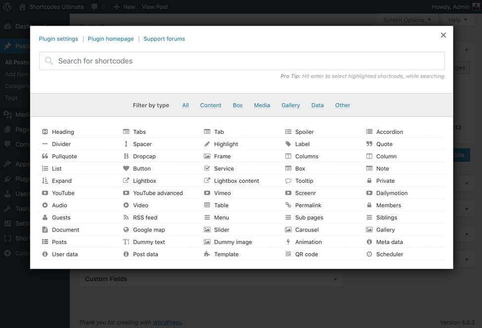 6 Best WordPress Shortcode Plugins for 2022