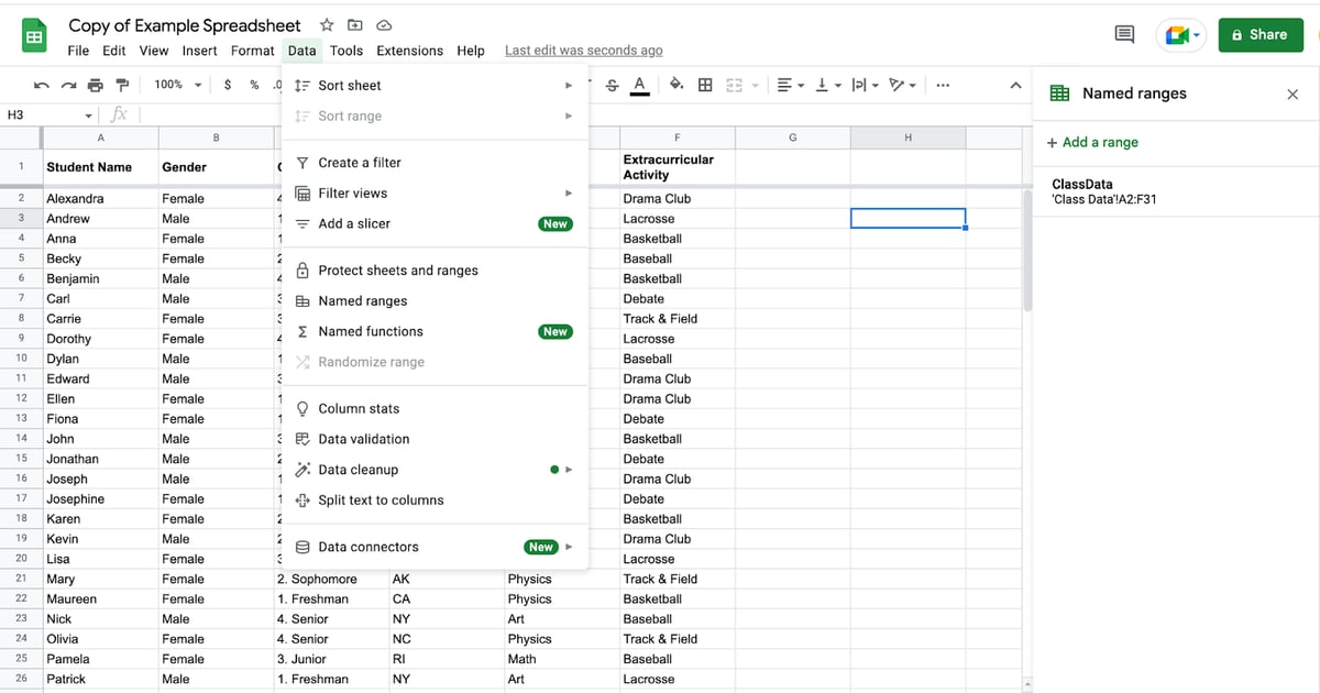 How to Use The Query Function in Google Sheets - BusinessPostCorner.com