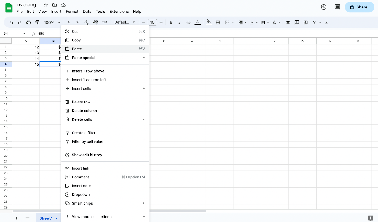How to Lock Cells in Google Sheets - BusinessPostCorner.com