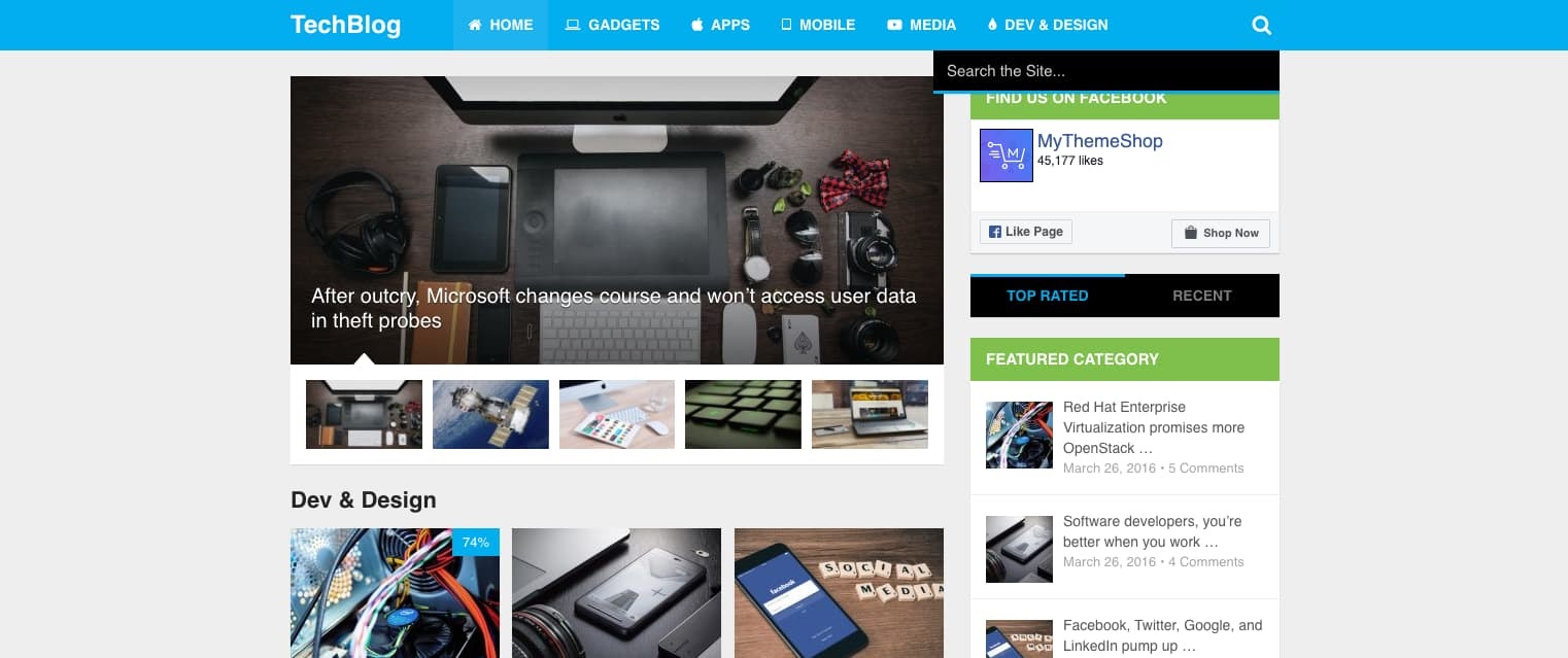 36 Best WordPress Tech Themes for Bloggers and Businesses