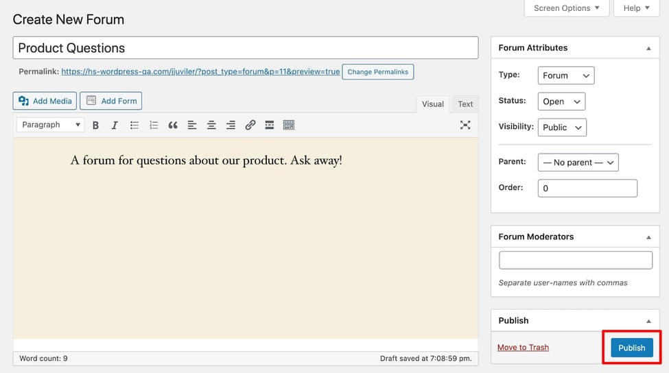 How to Create a Forum on WordPress