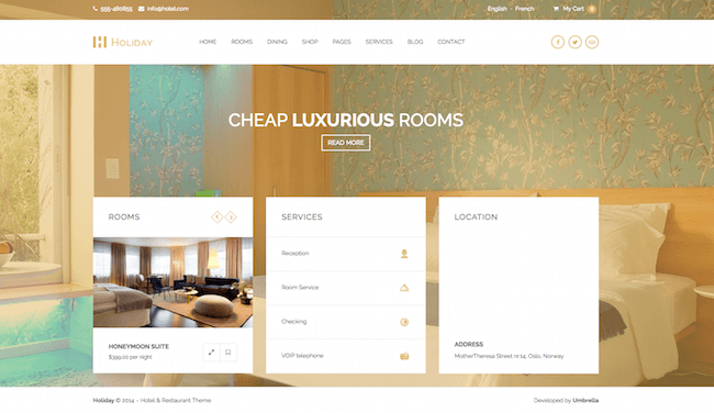 22 Best WordPress Themes for Hotels in 2023