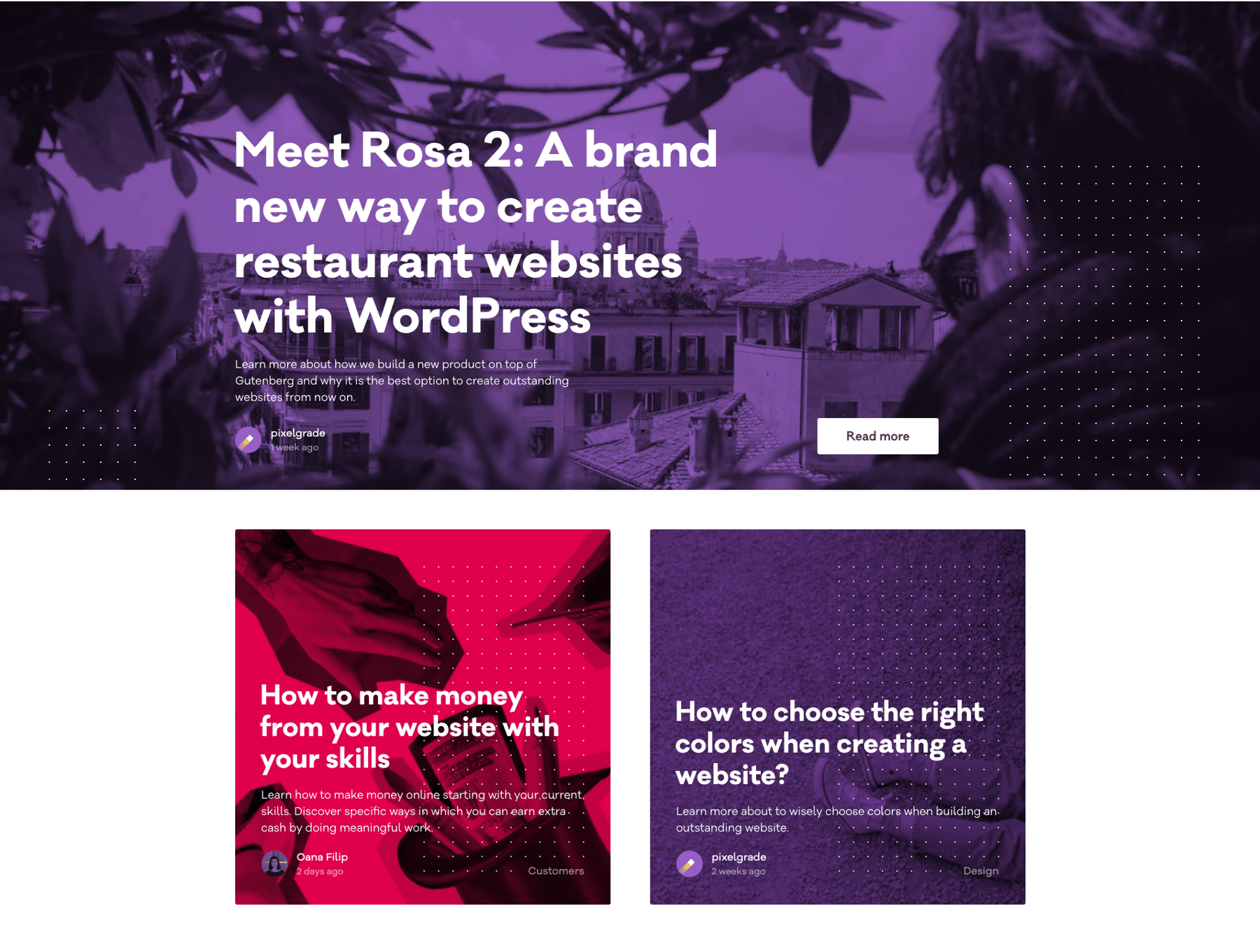 17 of the Best Examples of Beautiful Blog Design