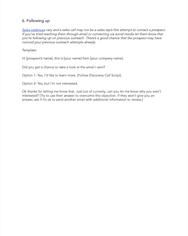 The Best Cold Call Script Ever [Template]