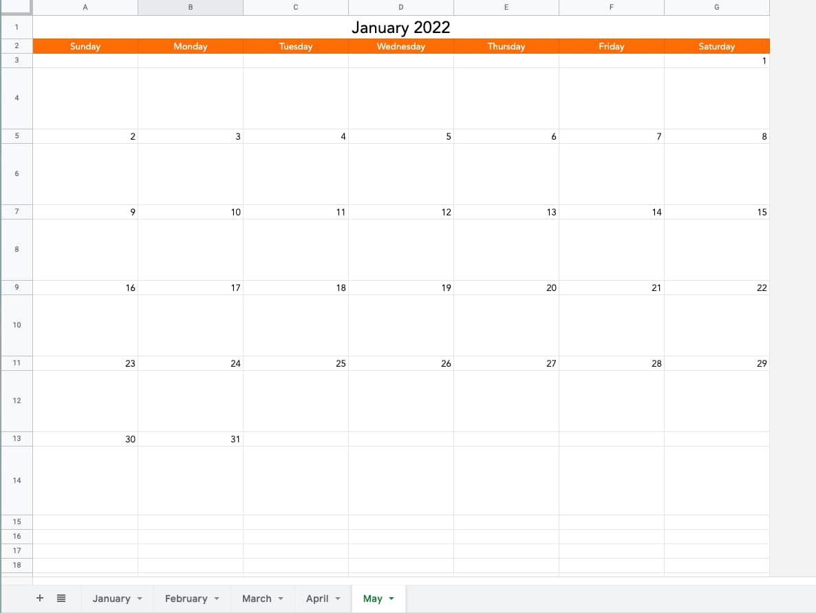 Google Docs Work Schedule Template Crownflourmills