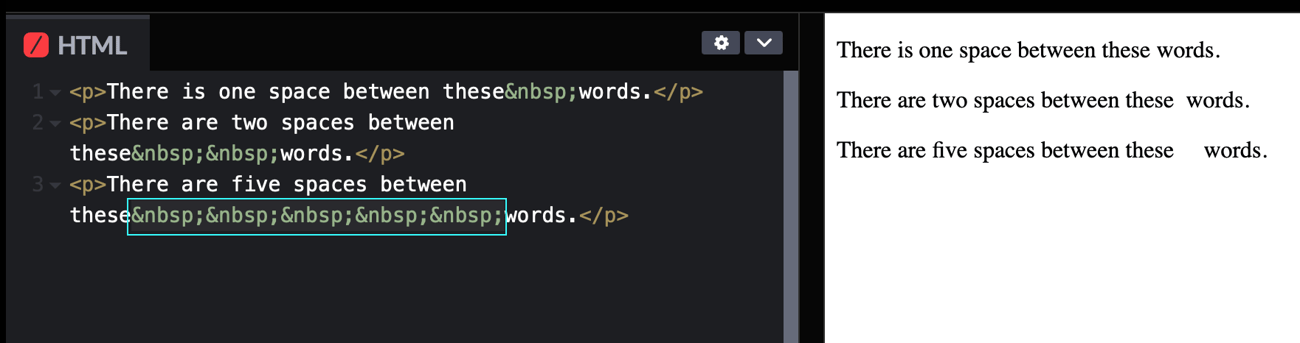 4 Easy Ways to Insert Spaces in HTML | https://webtriiv.link/wp-content ...