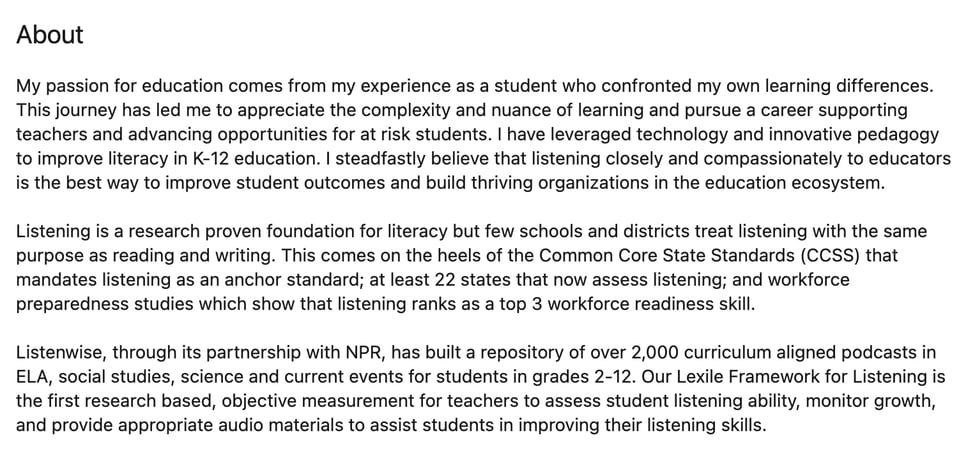 13 Creative LinkedIn Summary Examples & How to Write Your Own