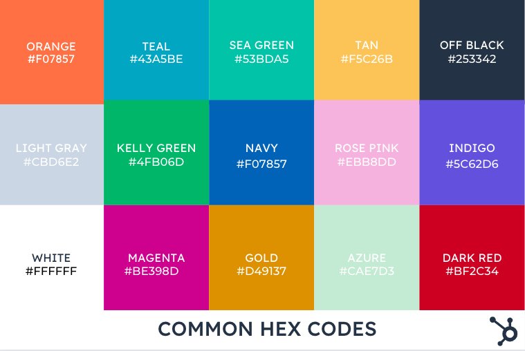 Farben Code Discord Codes 30 Color With HEX Codes Eggradients