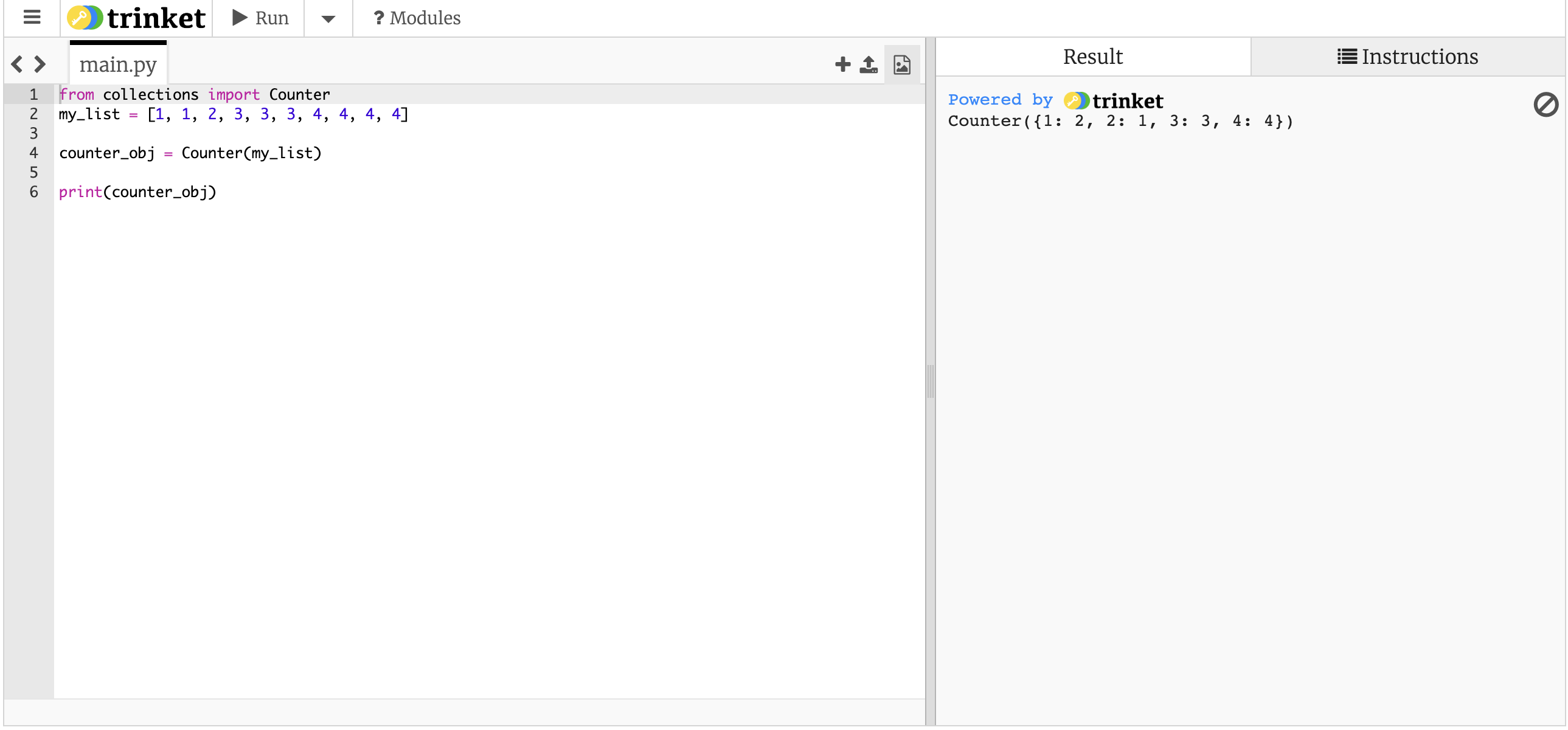 Python Counter How To Use 5 Examples